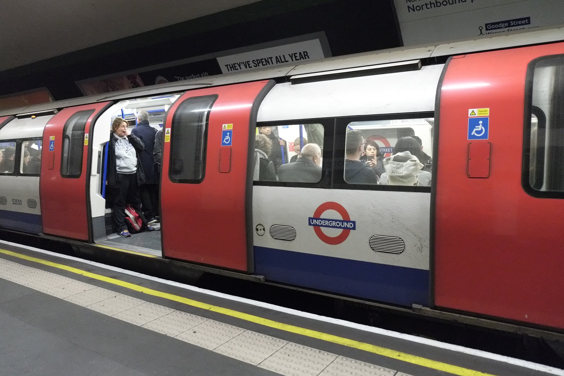 London underground – literally stories